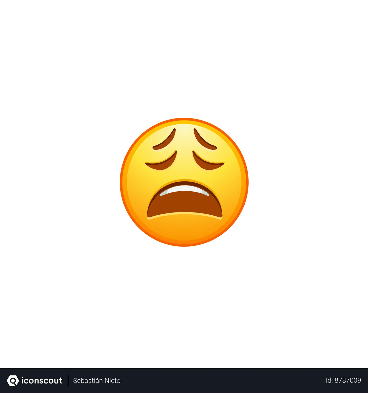 Free Crying Sad Emoji Emoji Animated Icon Download In Json Lottie Or