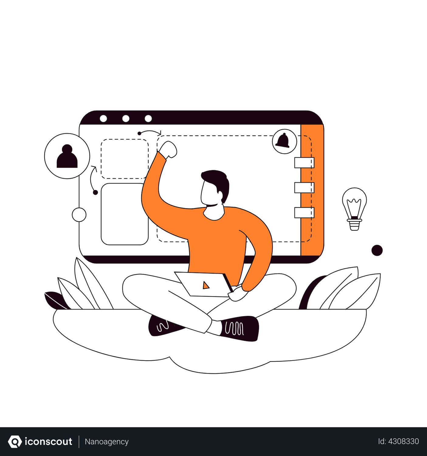 User Interface Animation by Nanoagency | LottieFiles