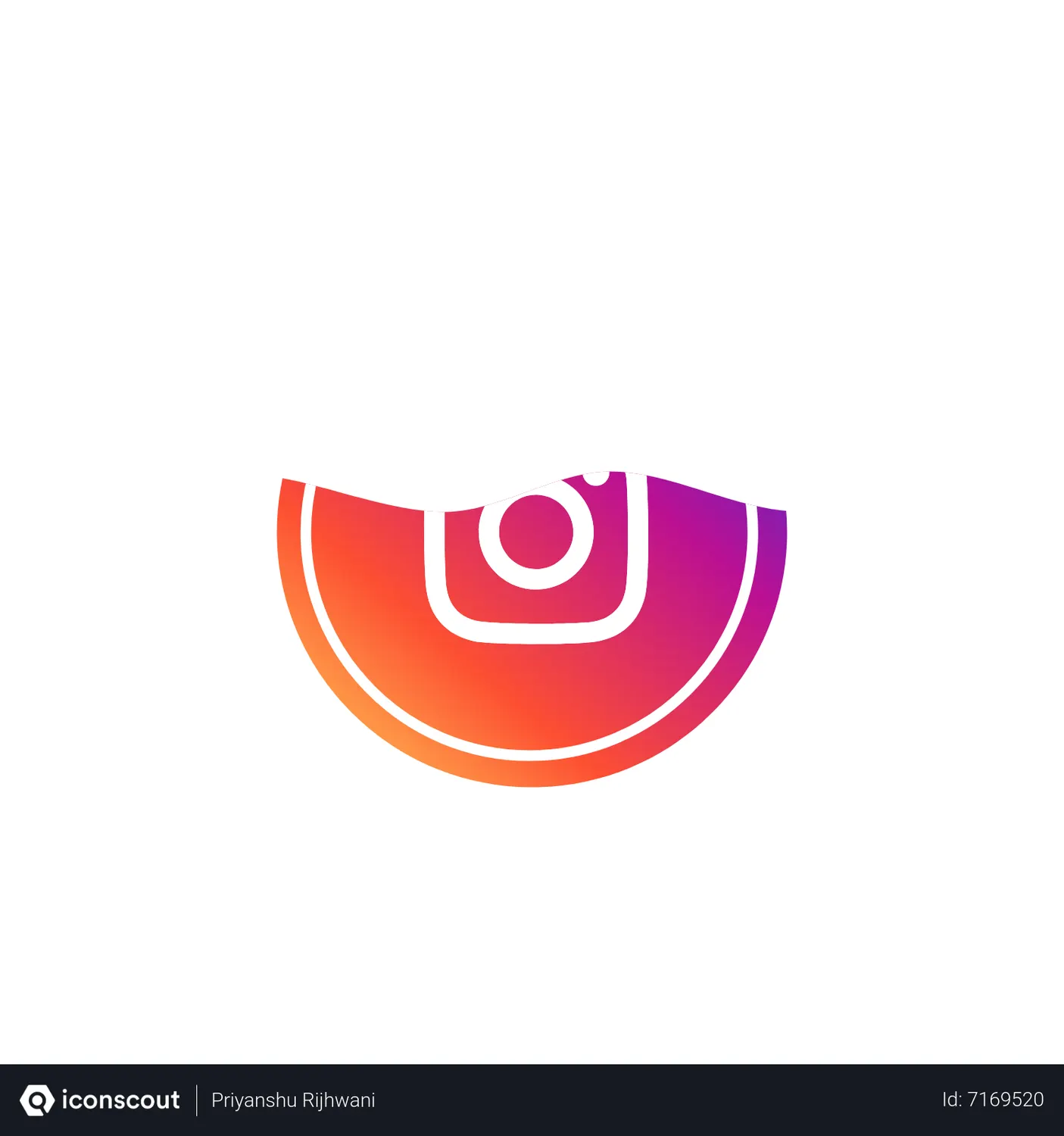 Free Instagram Logo Animated Logo download in JSON, LOTTIE or MP4 format
