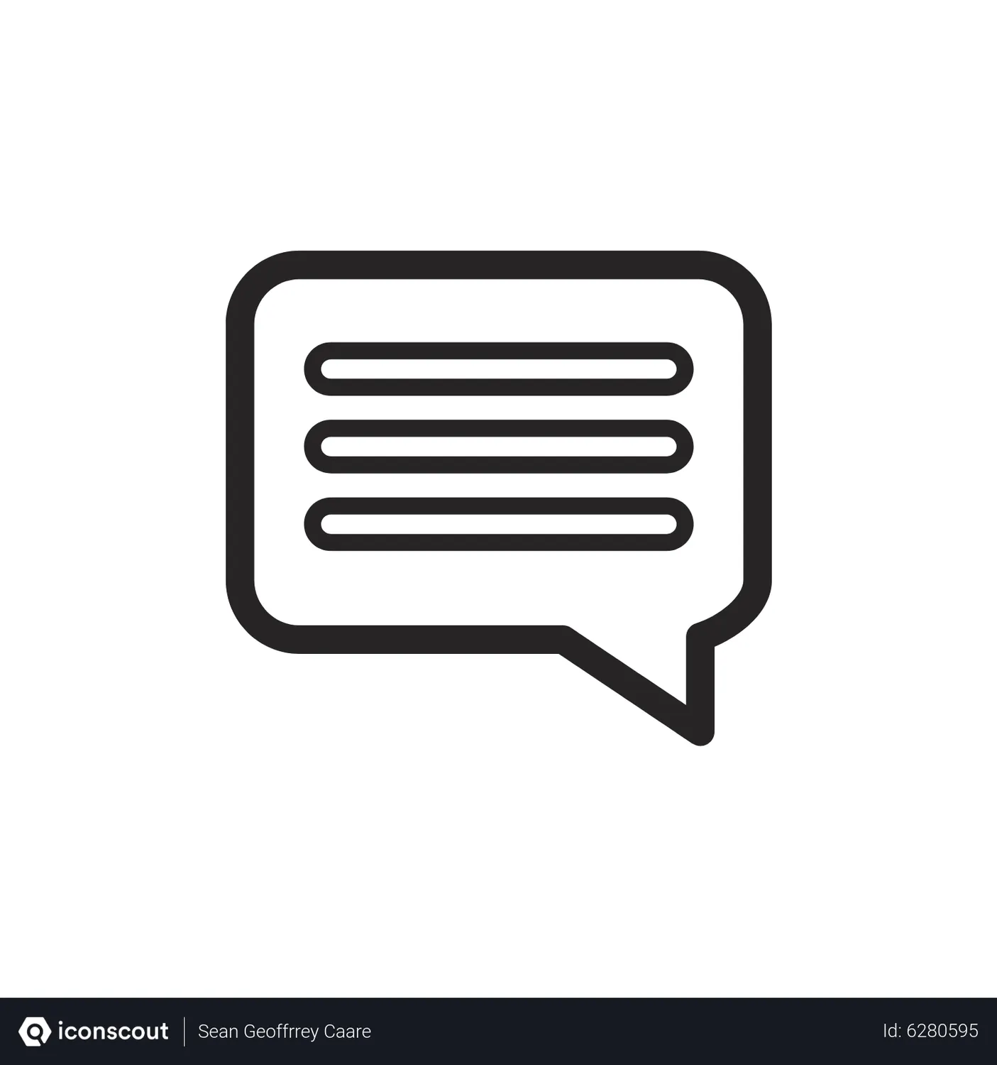 Free Message Animated Icon download in JSON, LOTTIE or MP4 format