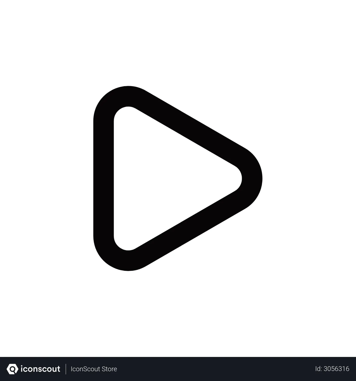 Free Play Animated Icon download in JSON, LOTTIE or MP4 format