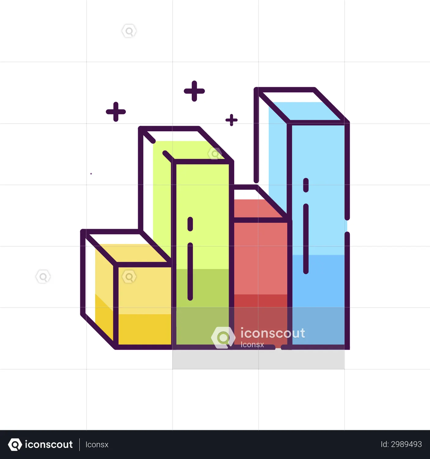 3D Chart Lottie Animation - Business Lottie Animations | IconScout