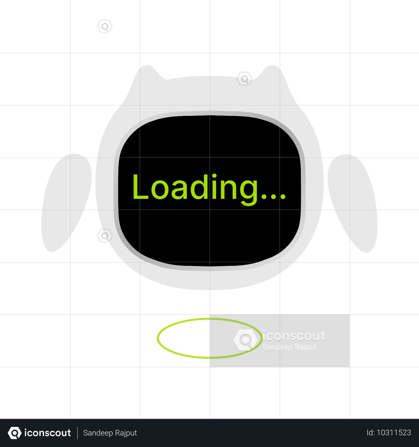 AI Chatbot Loading Animation by Sandeep Rajput | LottieFiles