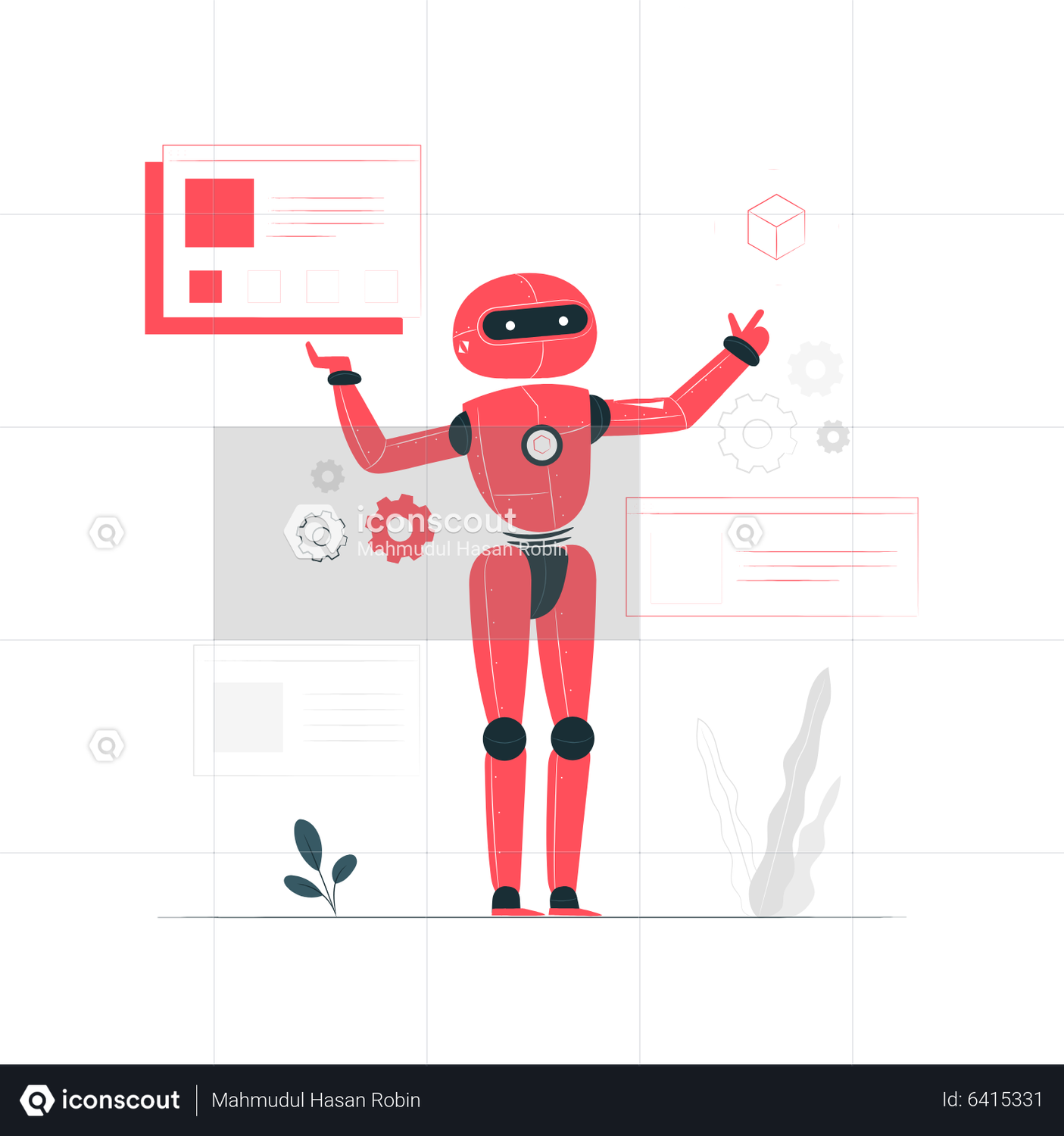 AI data analysis Animation by Mahmudul Hasan Robin | LottieFiles