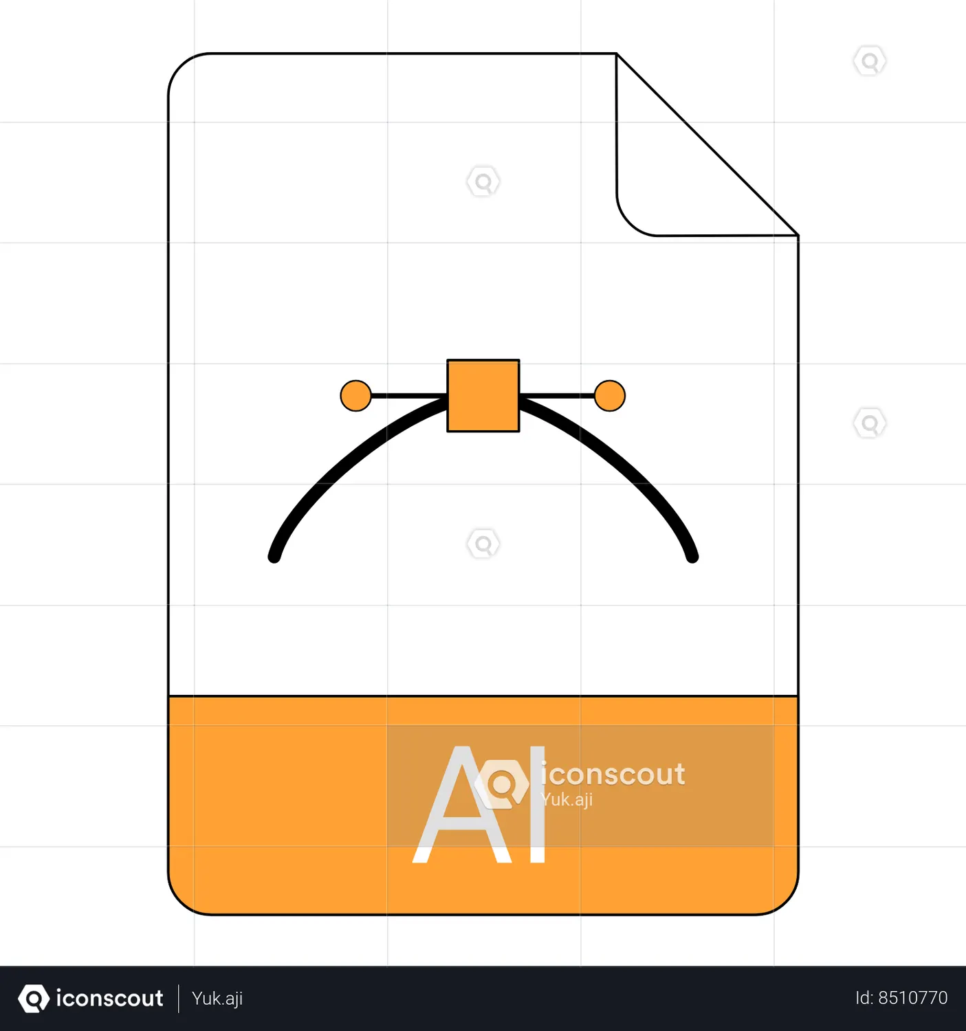 Ai File Icon Lottie Animation - Files & Folders Lottie Animations | IconScout