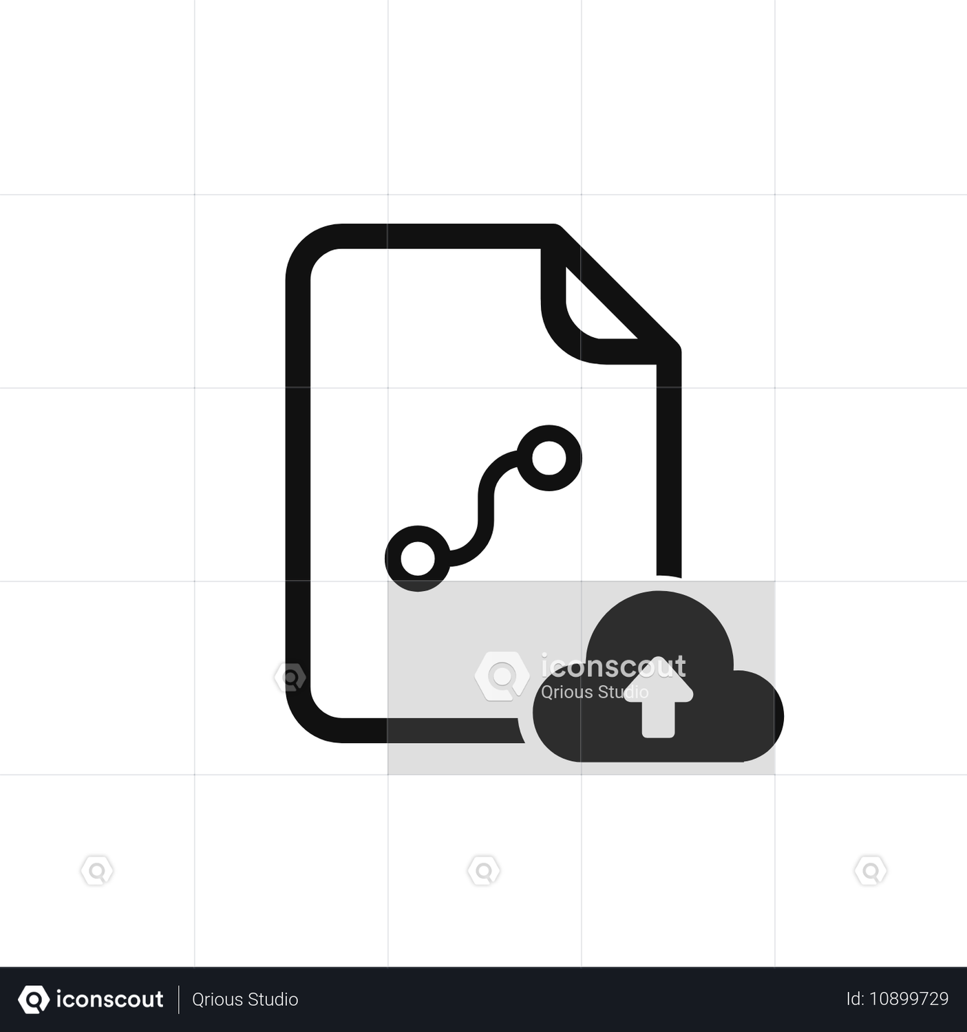 Ai File Upload Animation by Qrious Studio | LottieFiles