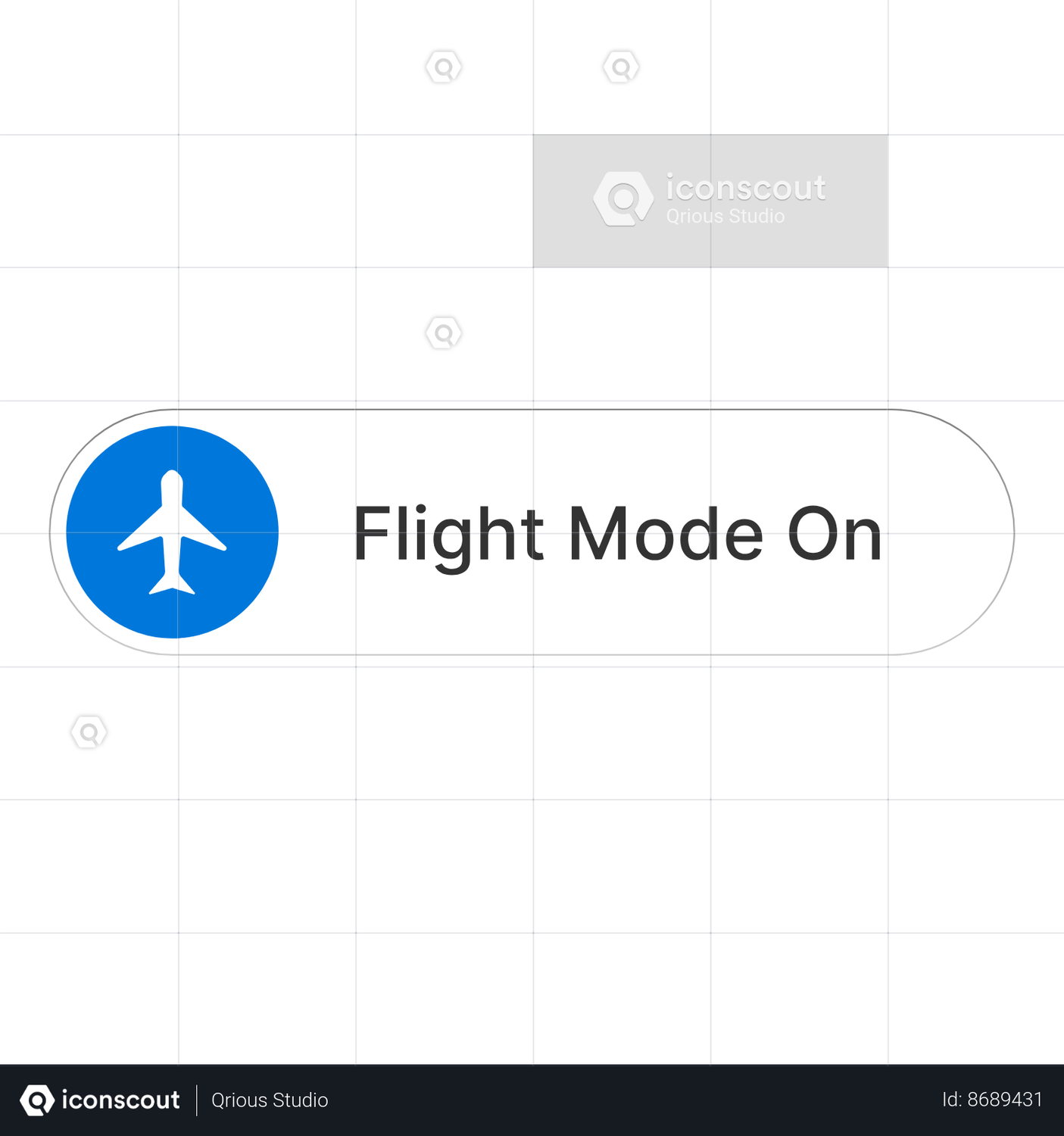 Airplane mode Animation by Qrious Studio | LottieFiles