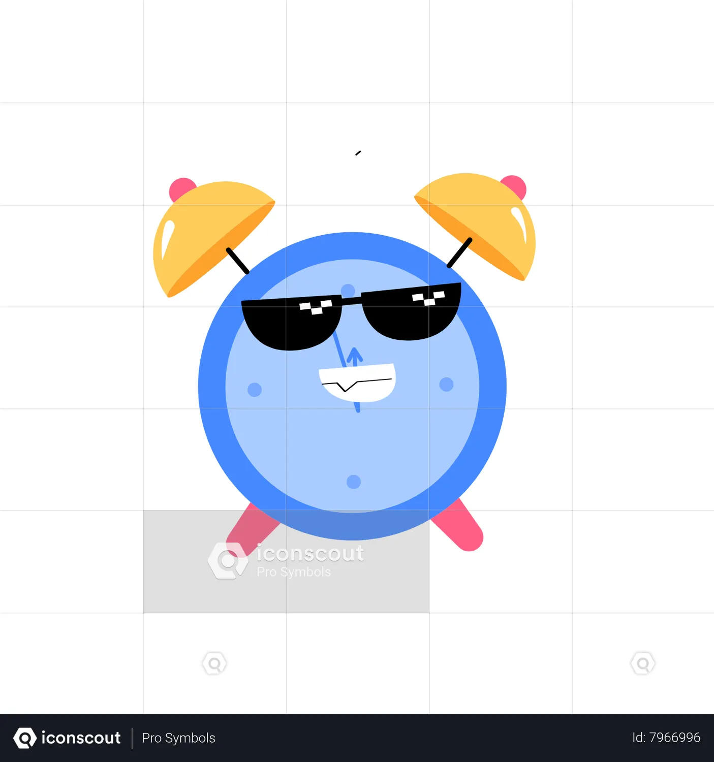 Alarm Clock Animated Icon download in JSON, LOTTIE or MP4 format