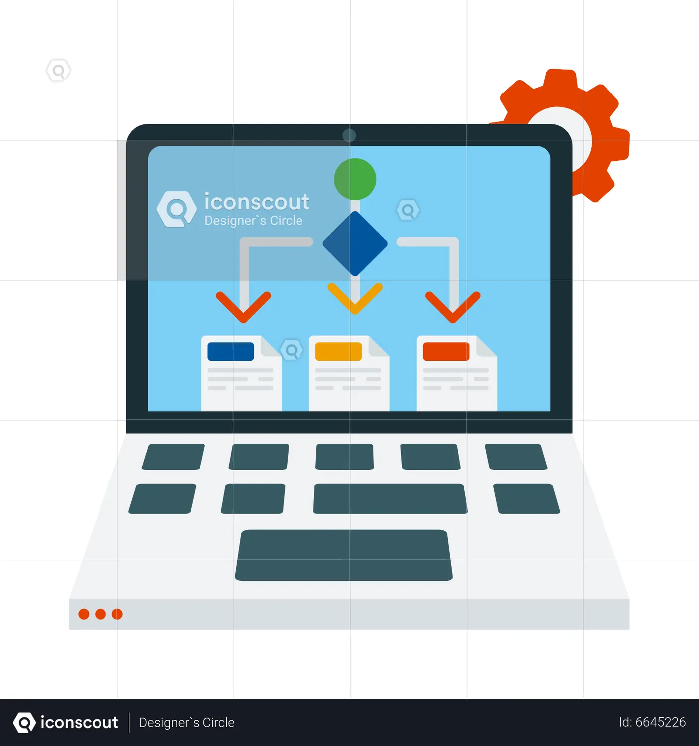 Algorithm Animated Icon download in JSON, LOTTIE or MP4 format