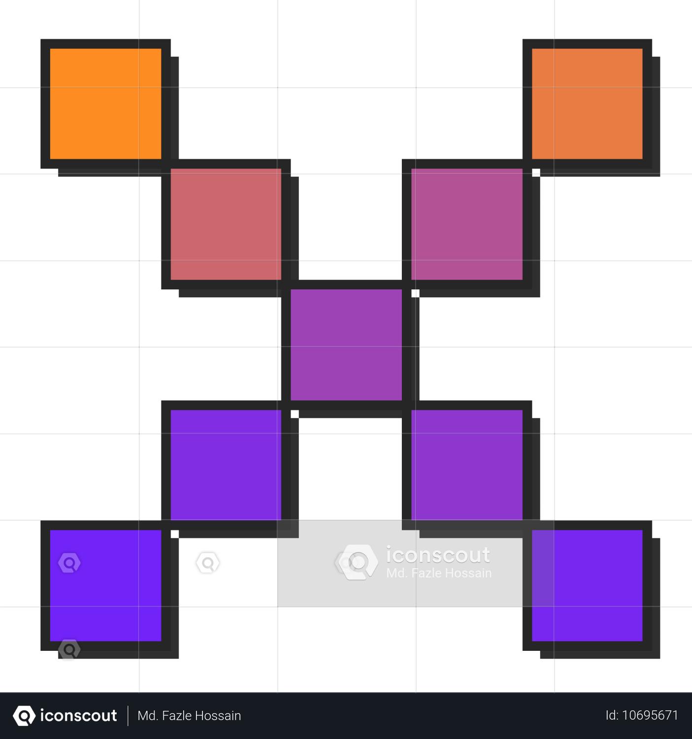 alphabet X Animation by Md. Fazle Hossain | LottieFiles