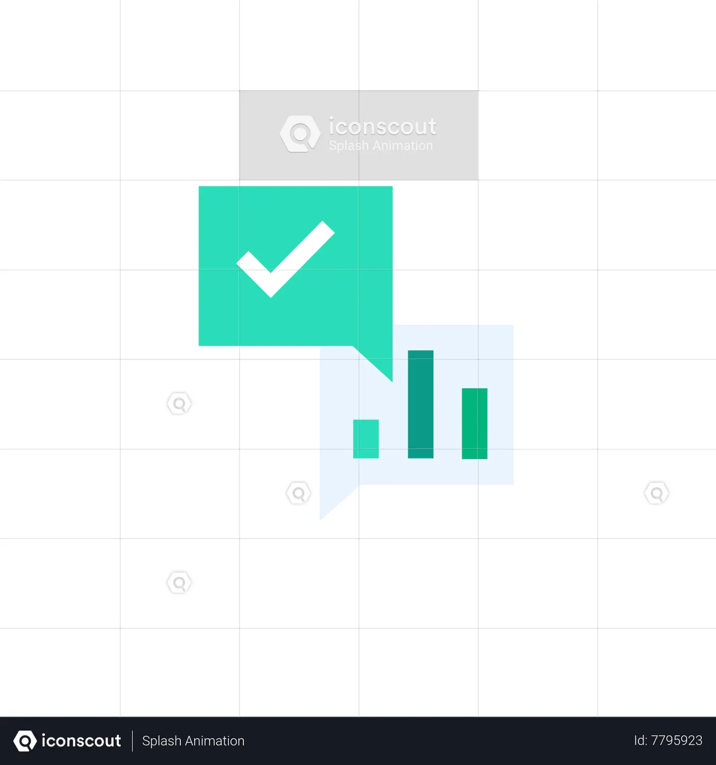 Analytics Approved Animated Icon - Free Download Business Animated ...