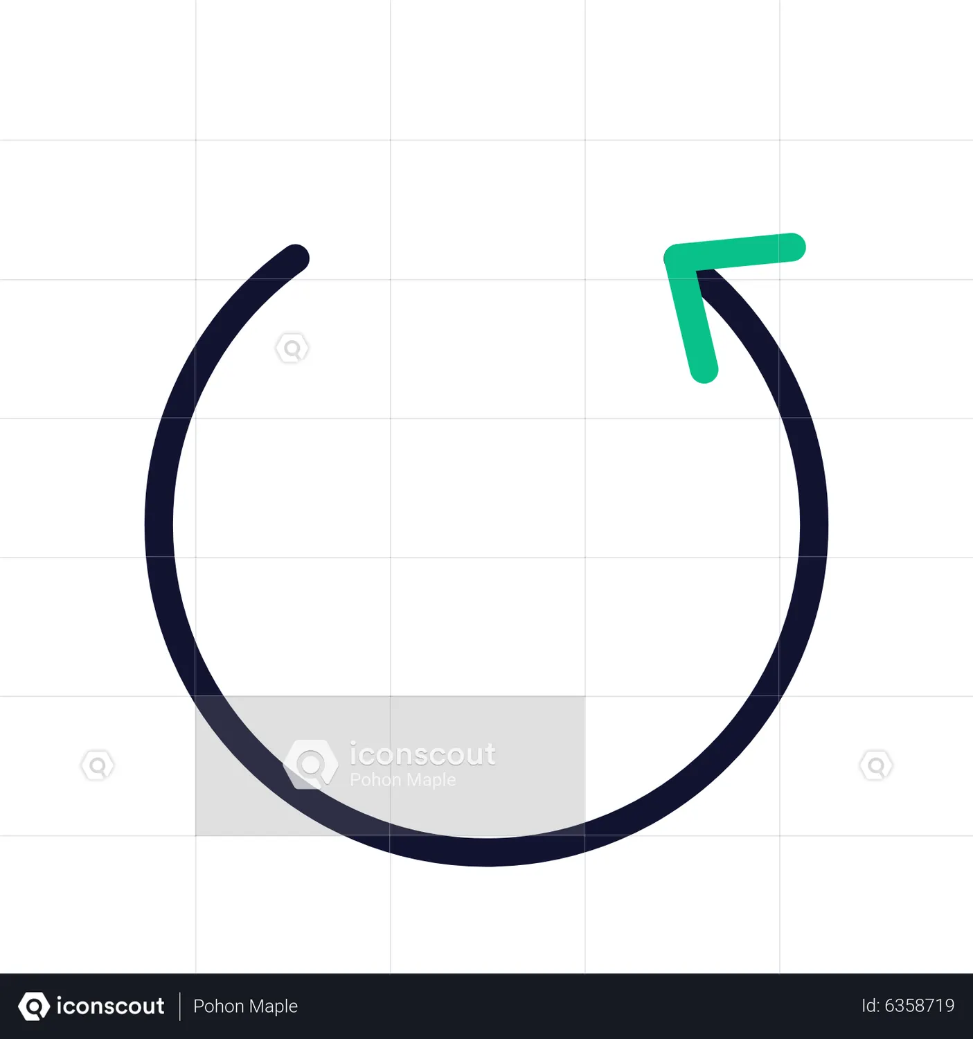 Arrow Counter Clockwise Animated Icon Free Download Sign And Symbols