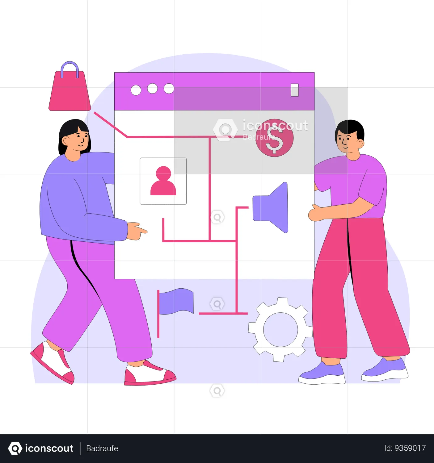 Attribution Modeling Animation - Free Download Business Animations ... Attribution Modeling Animation - Free Download Business Animations ...