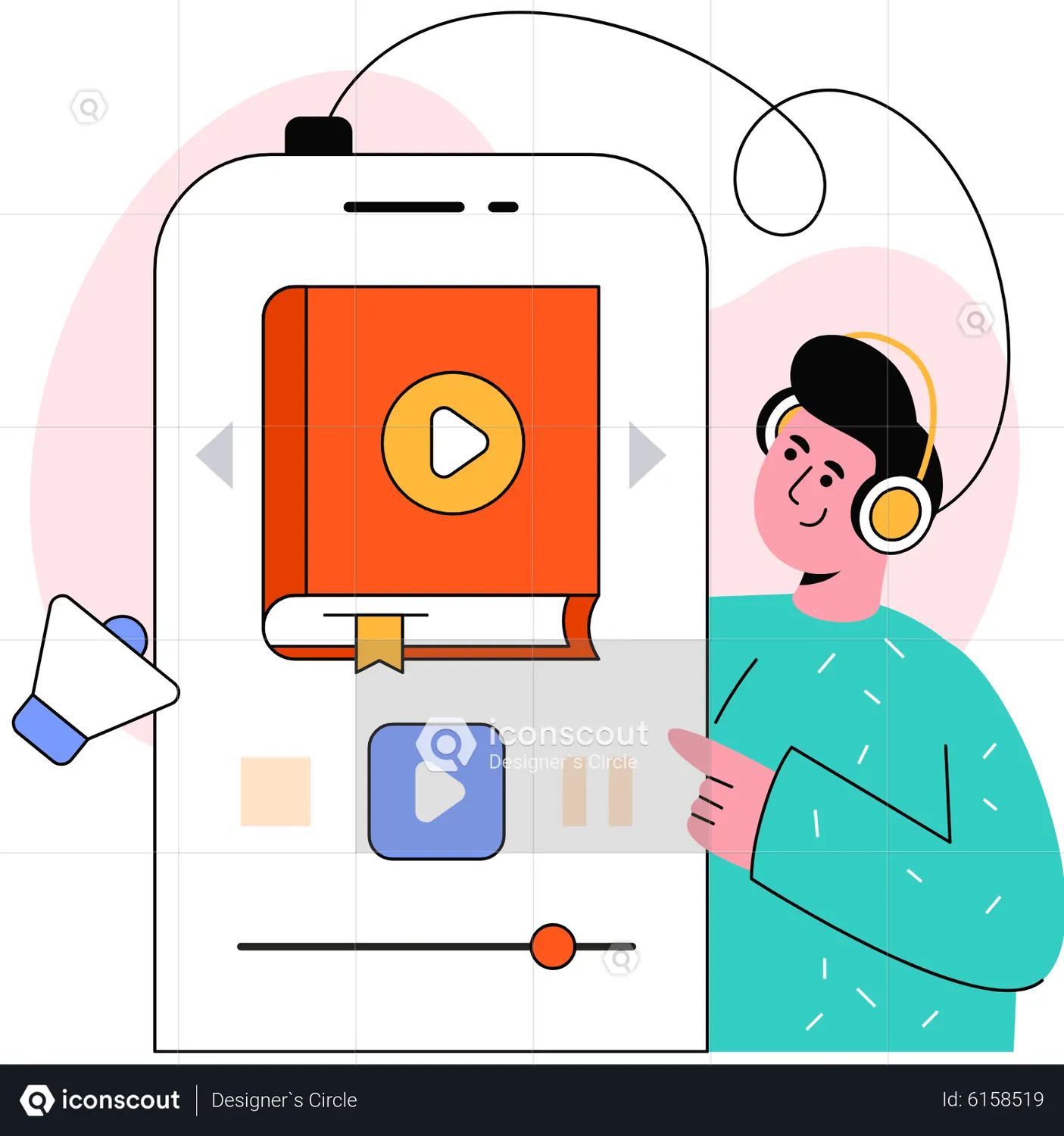 Audio Learning Animation Free Download Business Animations Iconscout