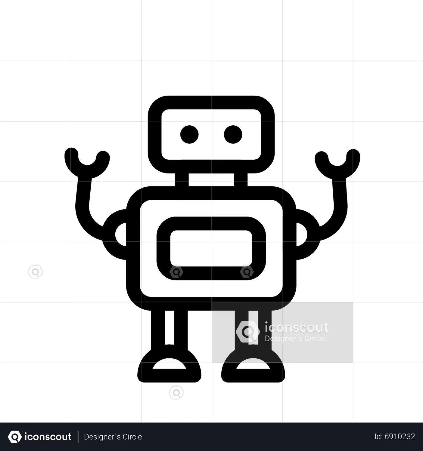 Automation Robot Animated Icon - Free Download Science & Technology ...