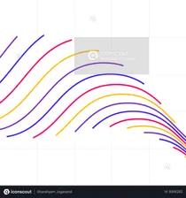 Background Wave Lines Animated Icon - Free Download User Interface ...