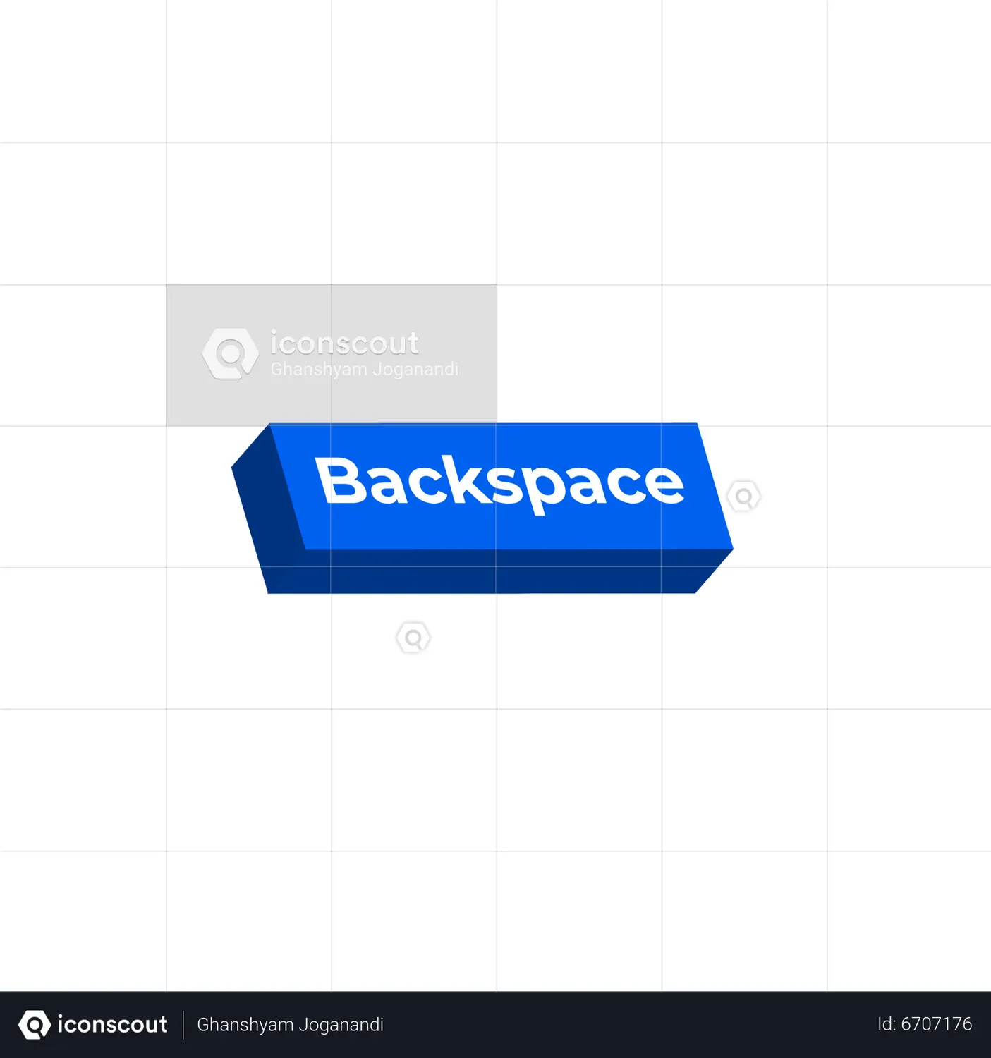 Backspace Key Animated Icon - Free Download Design & Development ...