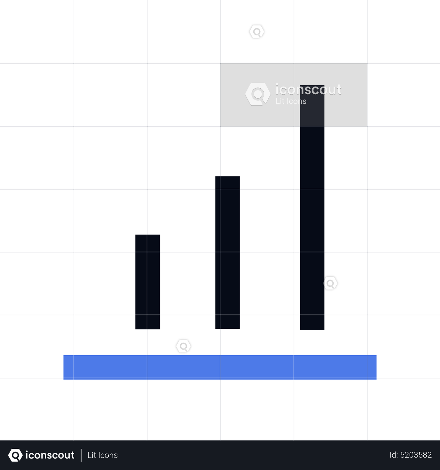 Bar Chart Animation by Lit Icons | LottieFiles