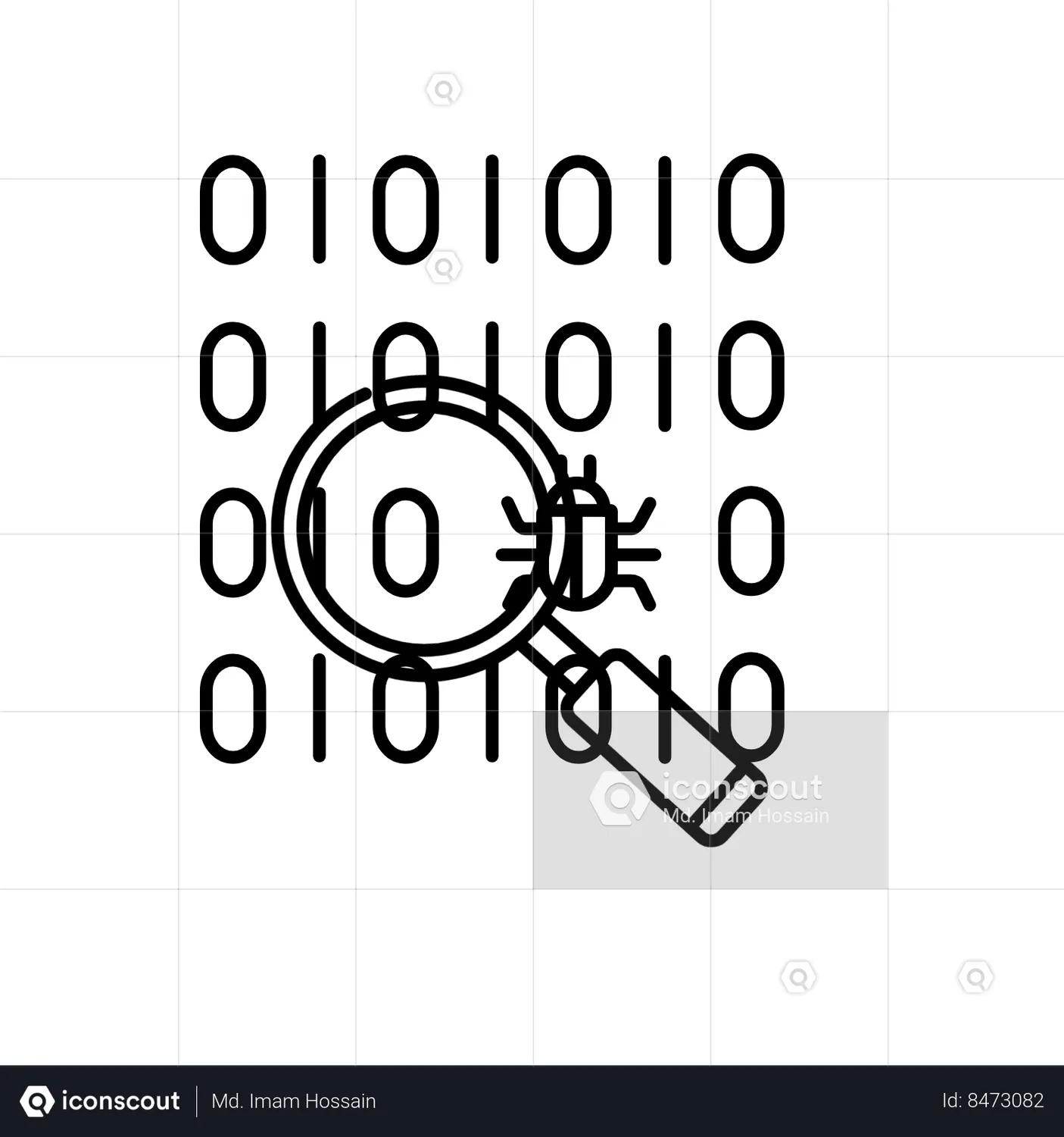 Binary Code Animated Icon - Free Download Crime & Security Animated ...