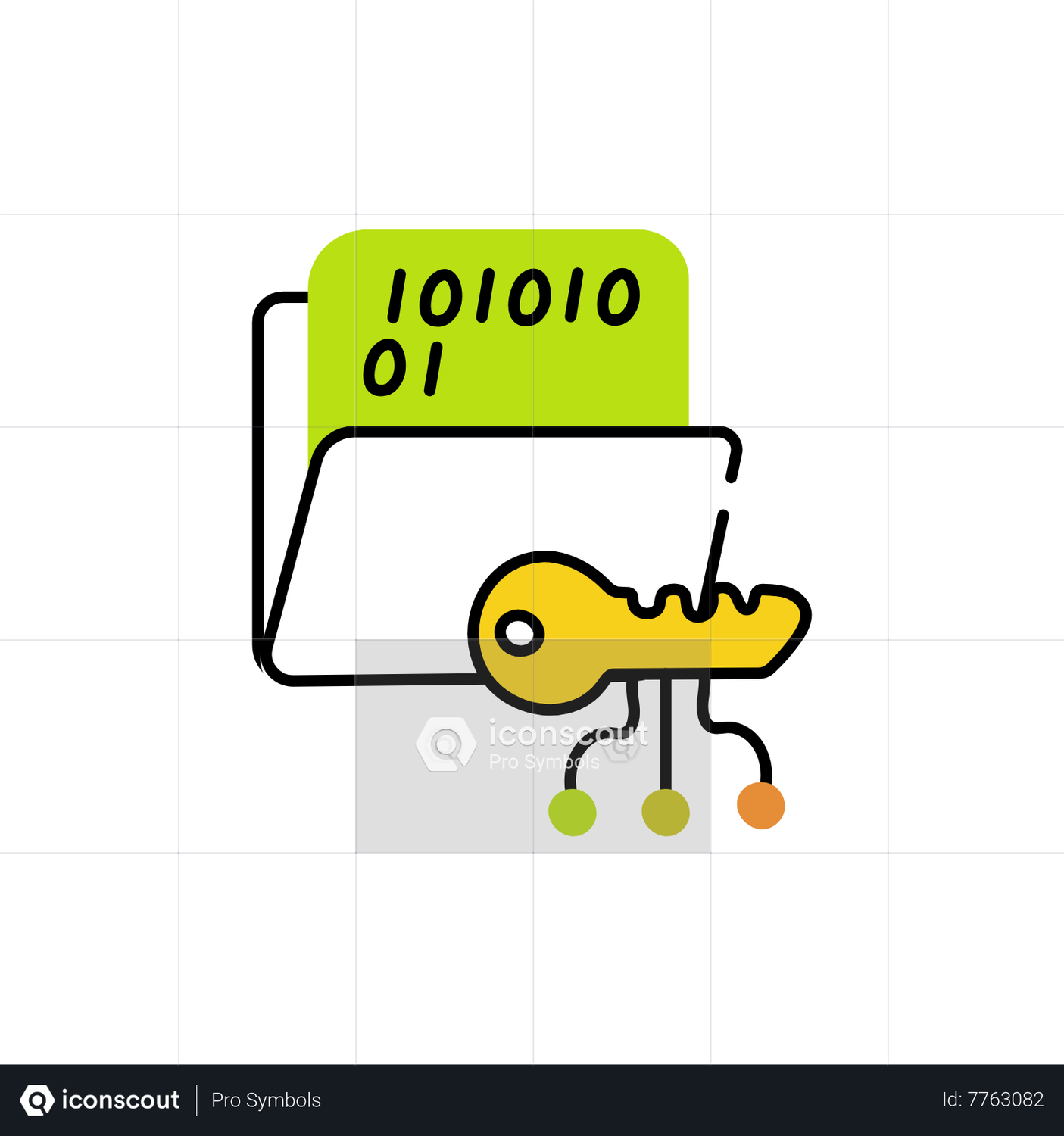 Binary Folder Animation by Prosymbols | LottieFiles