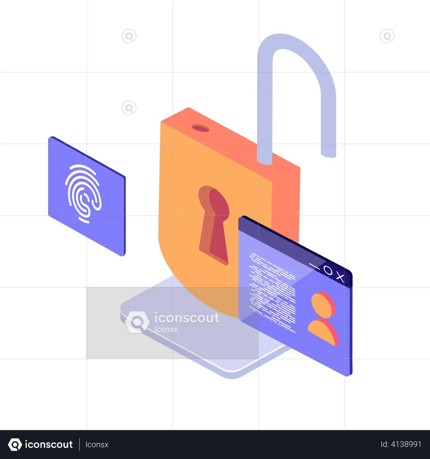Biometric Authentication Animation - Free Download Crime & Security ...