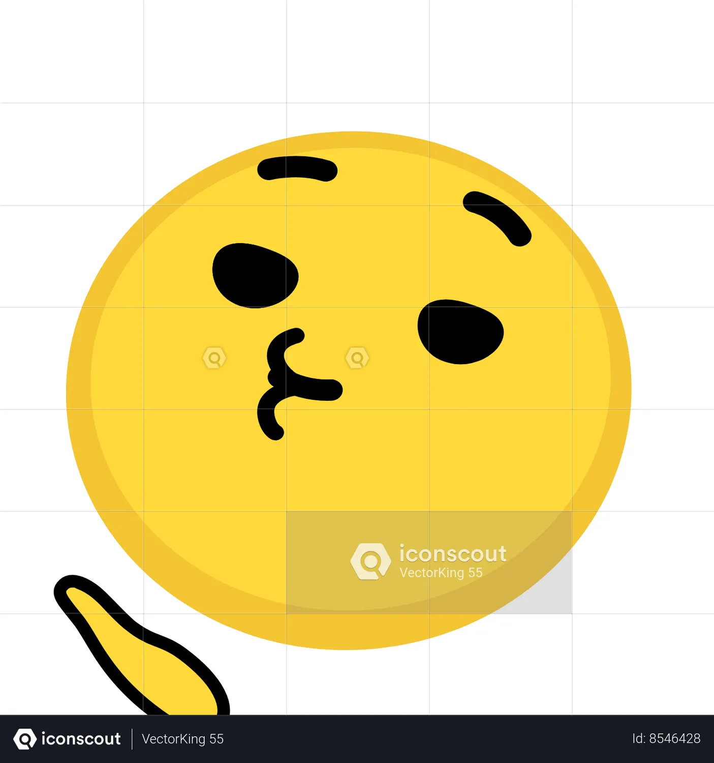 Blowing Kiss Emoji Emoji Animated Icon Download In Json Lottie Or Mp4 Format