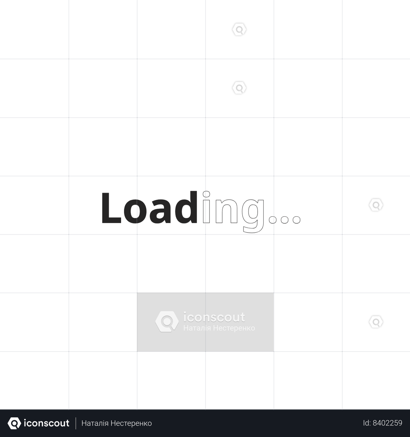 Bold and outline style loading Animation by Наталія Нестеренко ... Bold and outline style loading Animation by Наталія Нестеренко ...