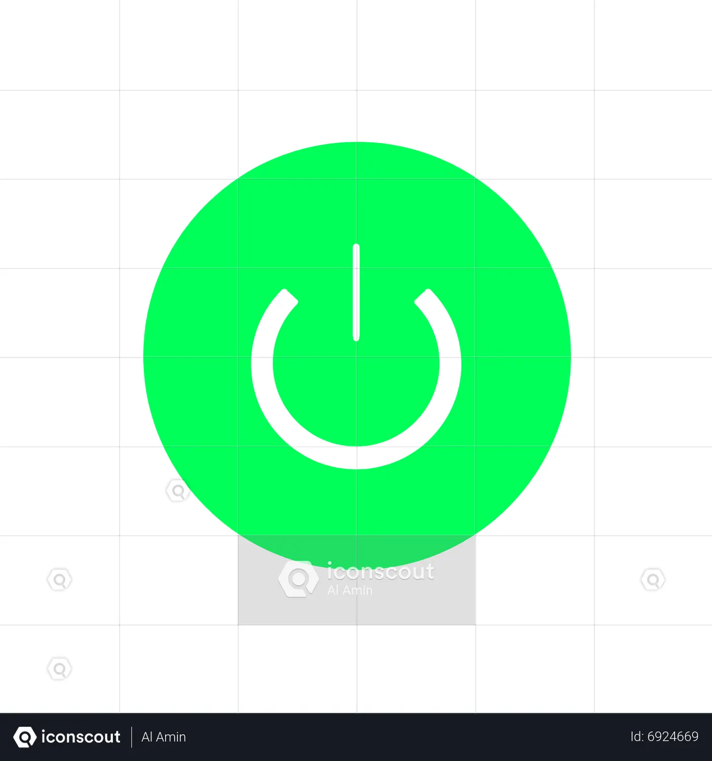 Botão De Energia Animated Icon Download Gratuito Interface De Usuário