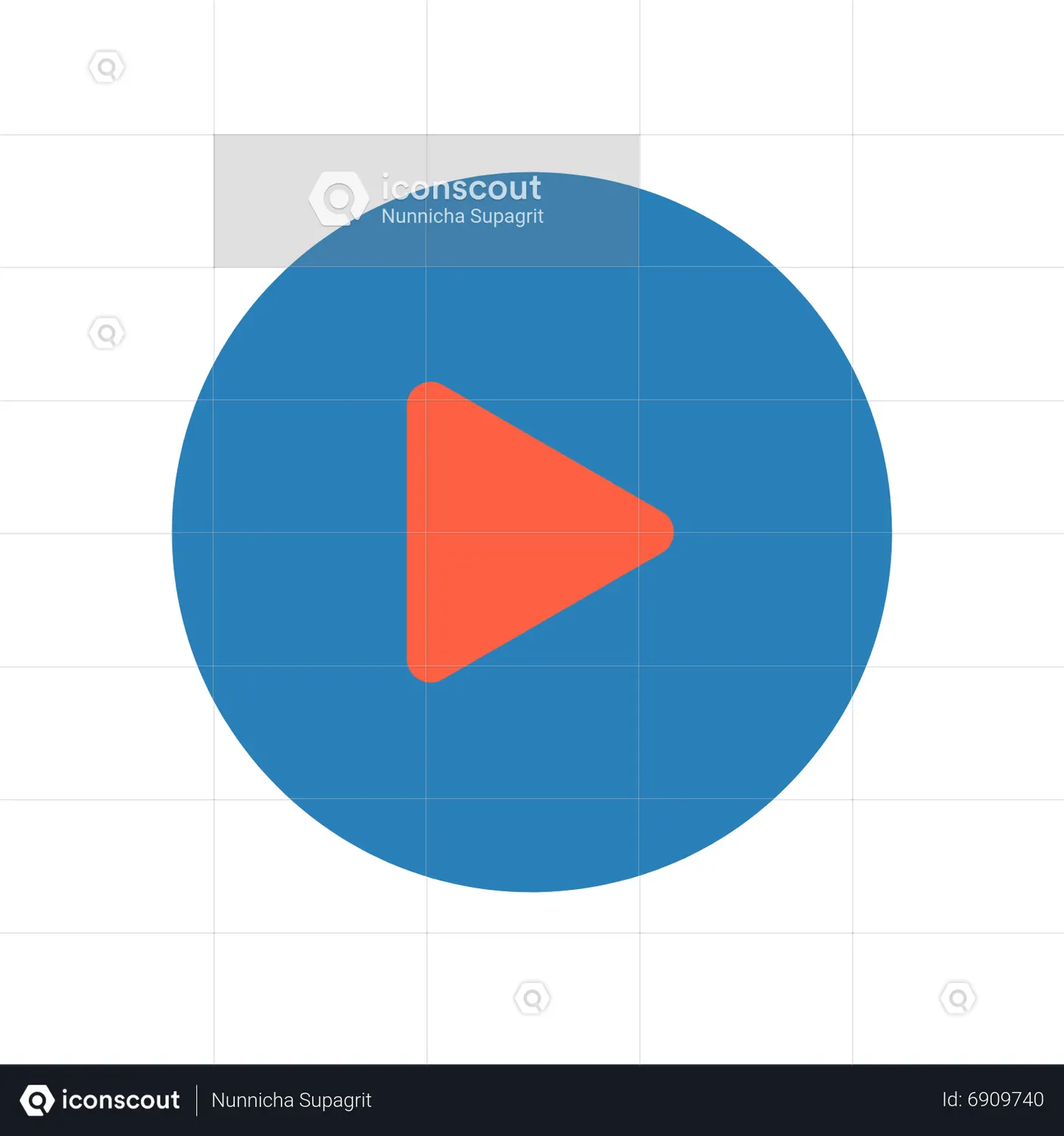 Botão Reproduzir Animated Icon Download Gratuito Interface De Usuário