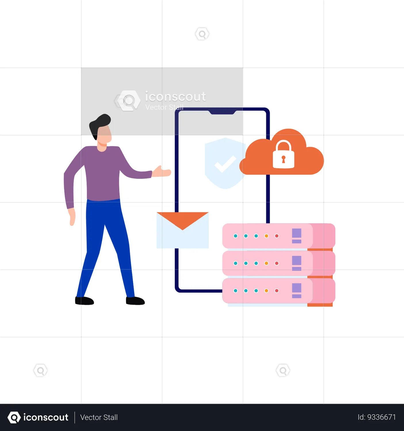 Boy Is Securing Web Application Animation - Seo & Web Animations ... Boy Is Securing Web Application Animation - Seo & Web Animations ...