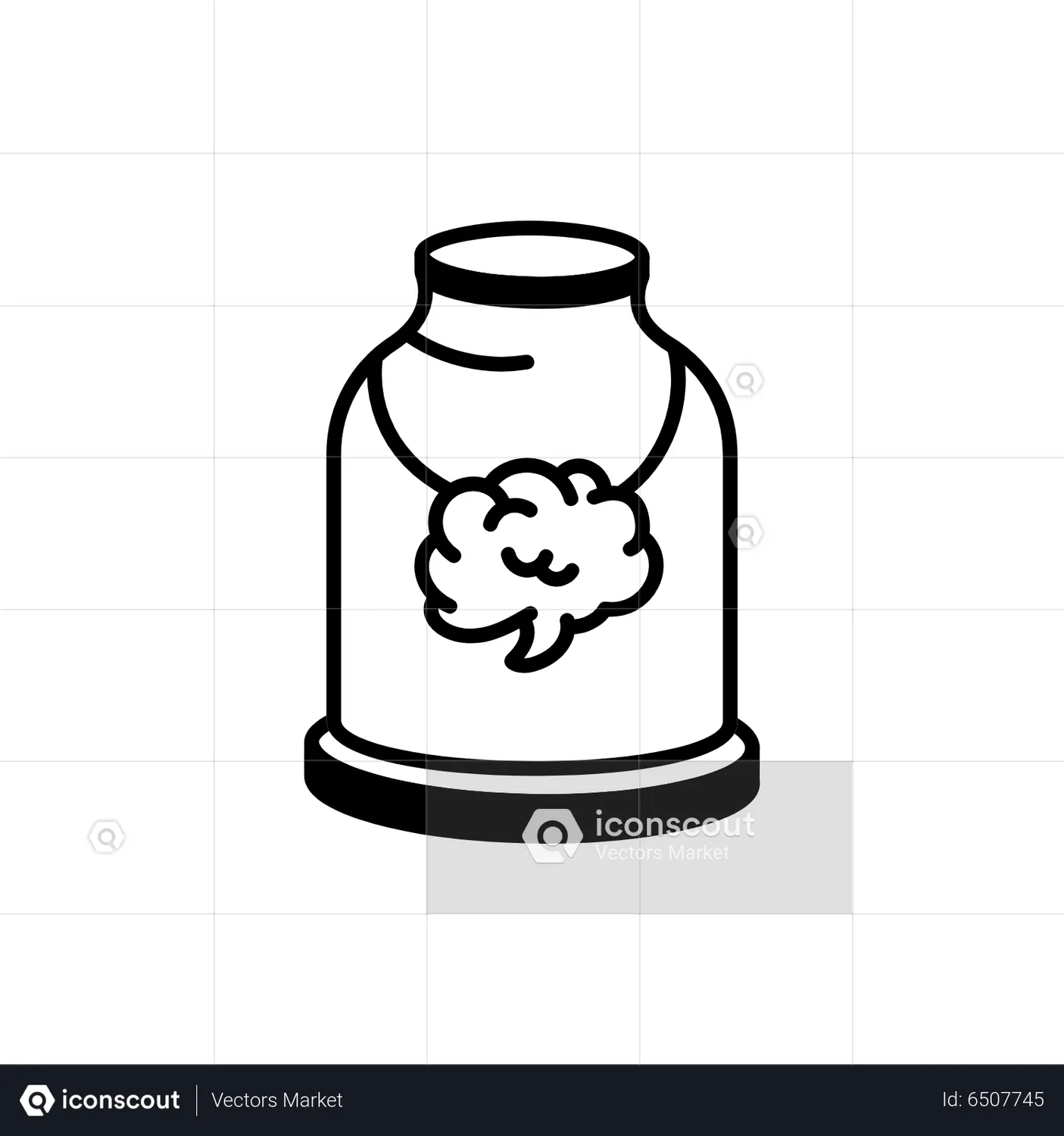 Brain Jar Animated Icon Download In Json Lottie Or Mp4 Format