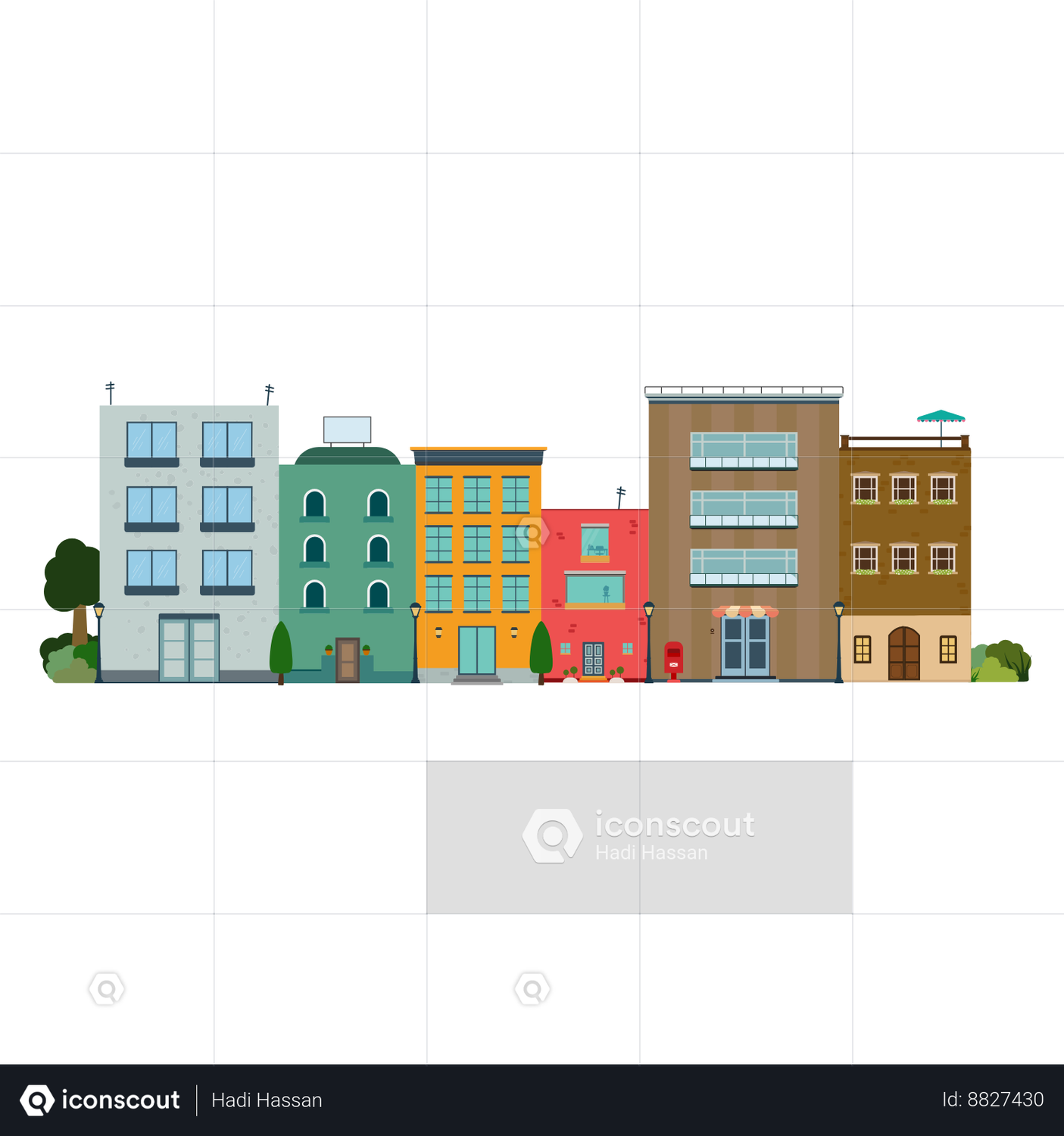 Building Animation by Hadi Hassan | LottieFiles