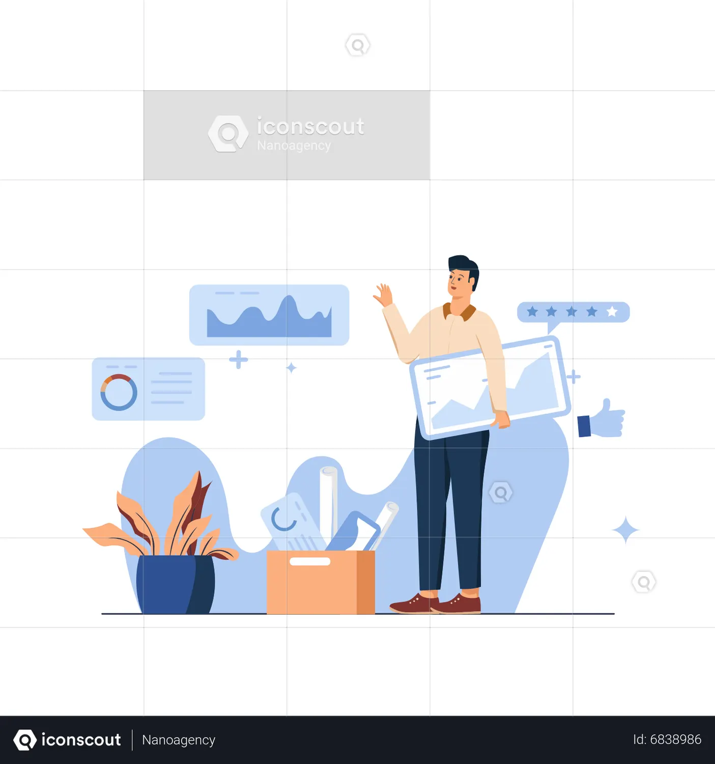 Business Data Analysis Animation Free Download Business Animations
