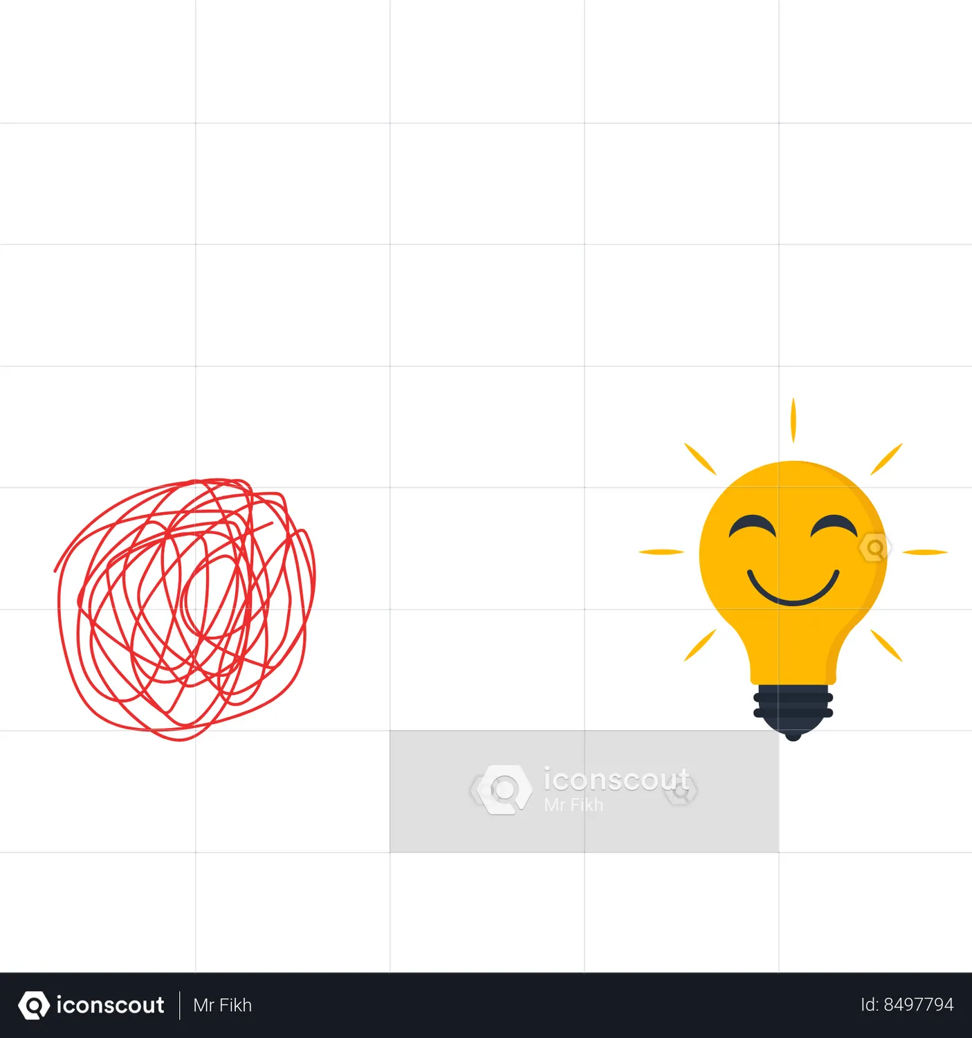 Business Man jump out for solved his problem Animated Illustration ... Business Man jump out for solved his problem Animated Illustration ...