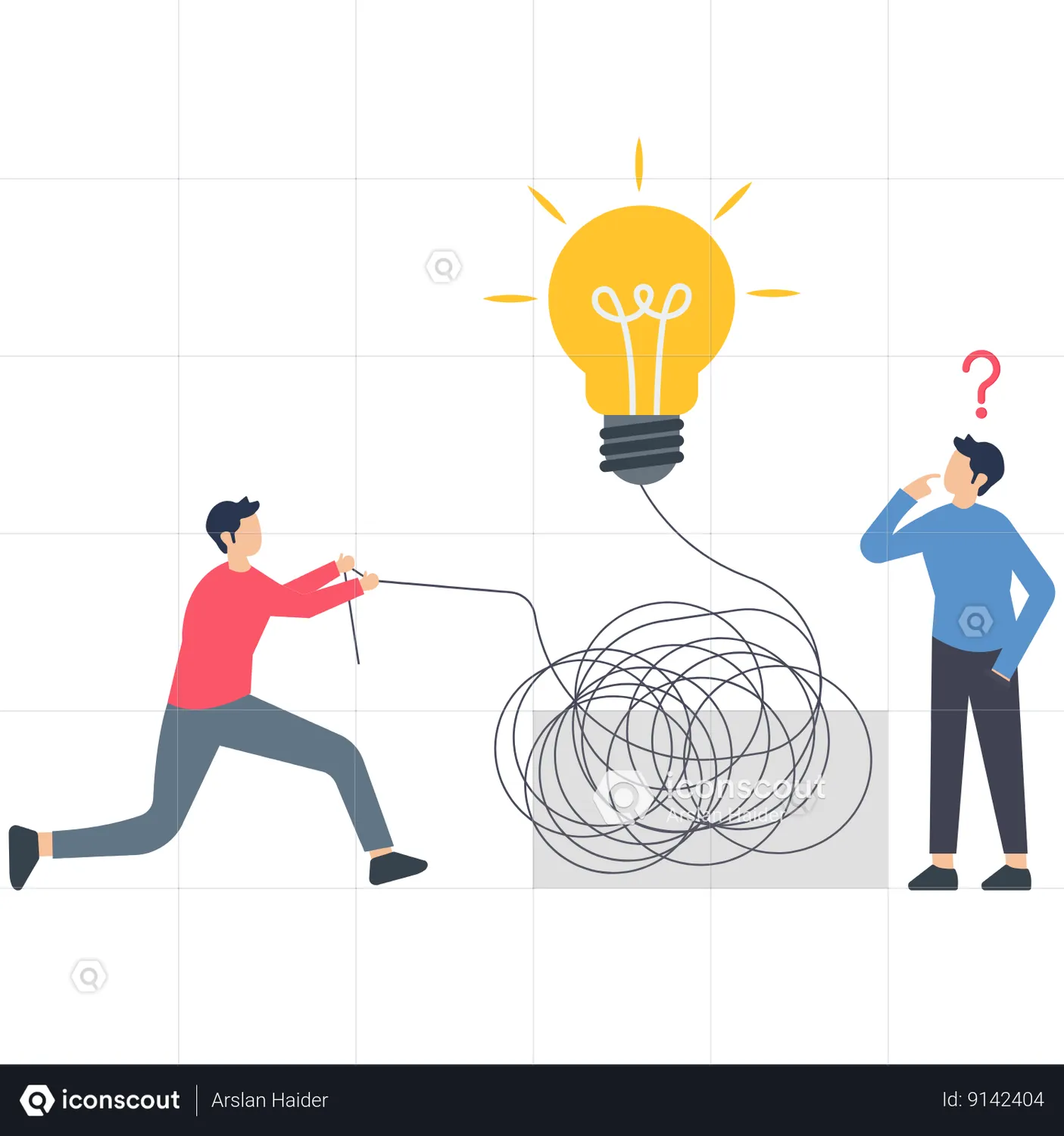 Business Team Solve Complex Problem Animation - Free Download Business ...