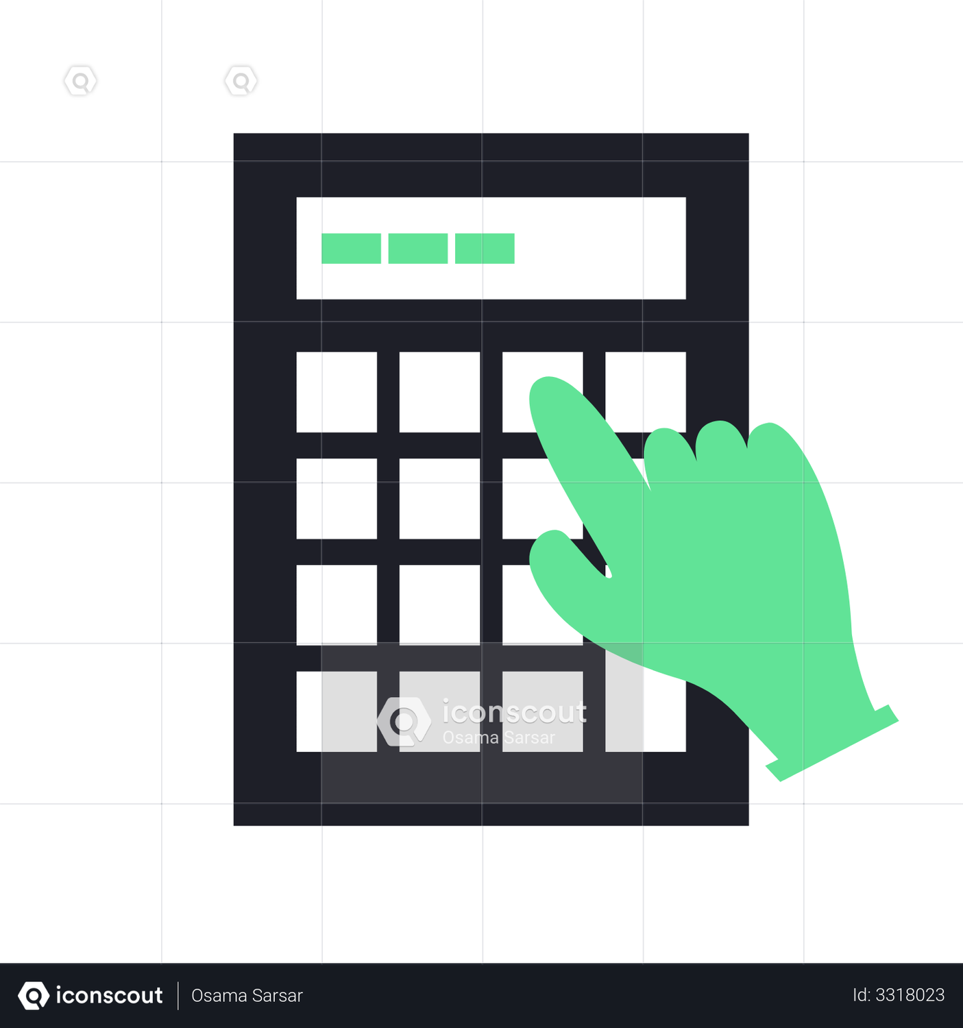 Calculating Animation by Osama Sarsar | LottieFiles