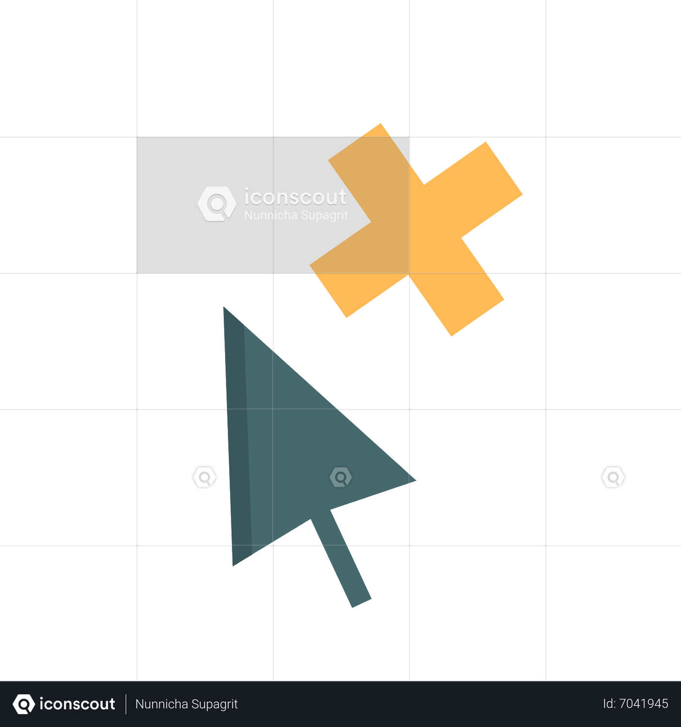 Cancel Cursor Animation by Nunnicha Supagrit | LottieFiles