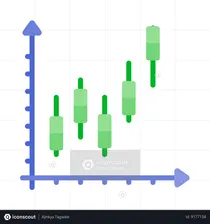 Candlestick Chart Animated Icon - Free Download Business Animated Icons | IconScout