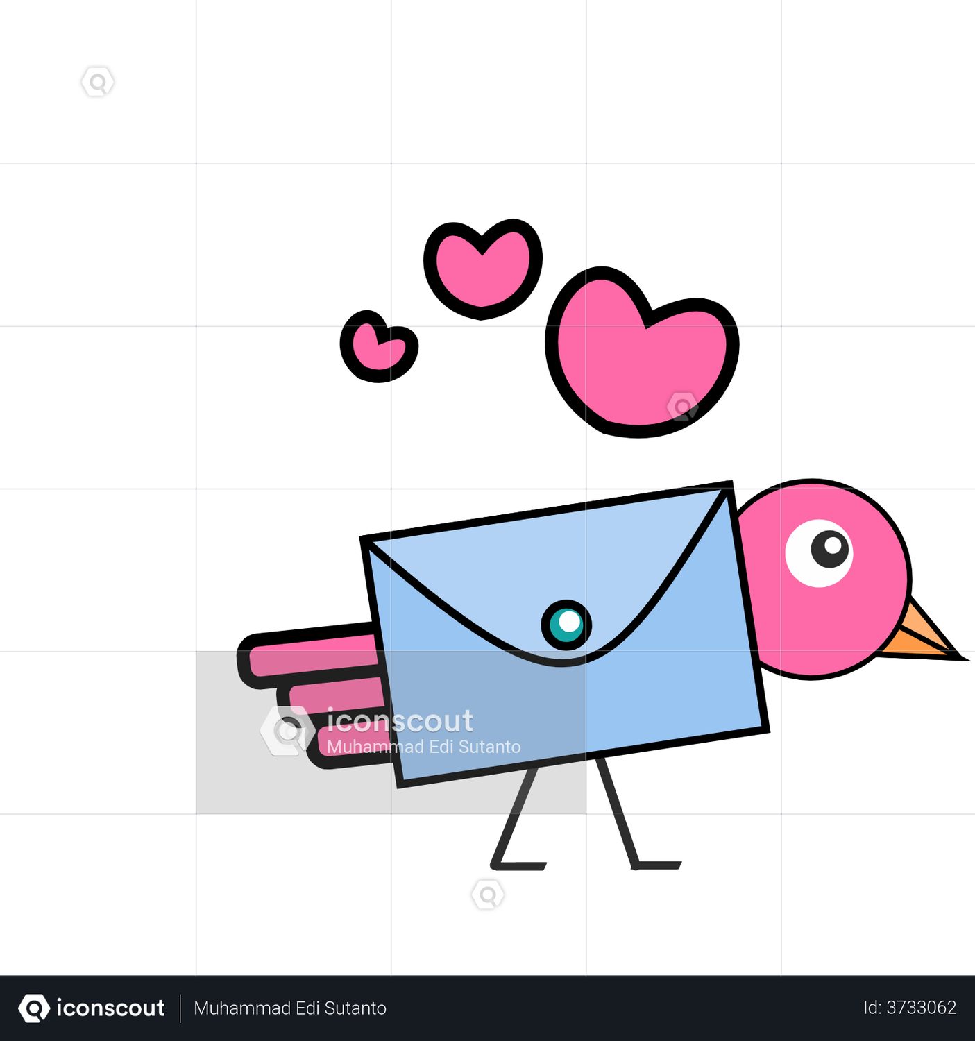 Animación Carta de amor por Muhammad Edi Sutanto | LottieFiles