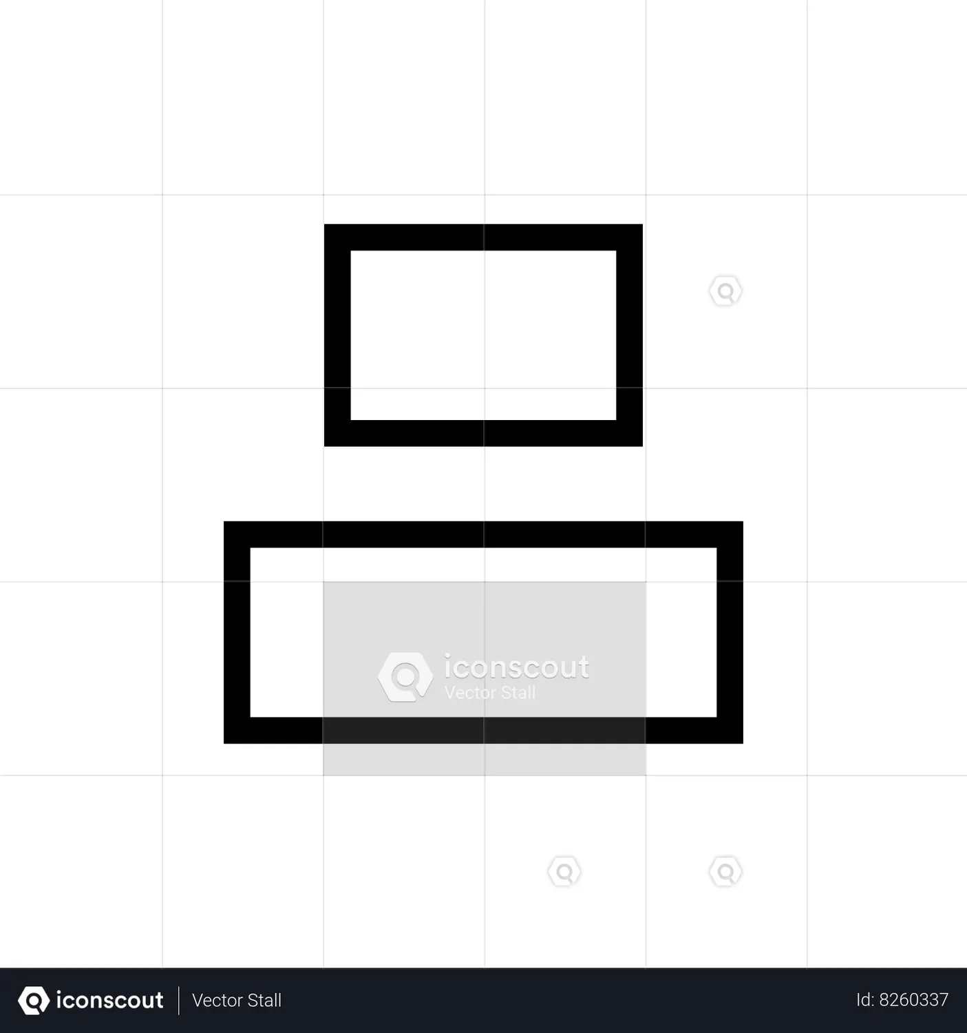 Center Alignment Animated Icon Download In Json Lottie Or Mp4 Format