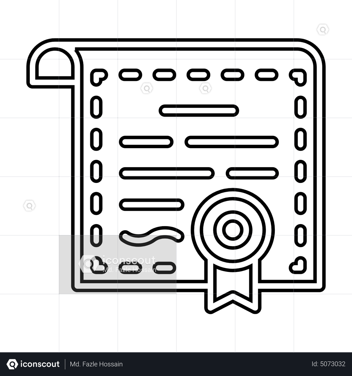 certificat Animation by Md. Fazle Hossain | LottieFiles