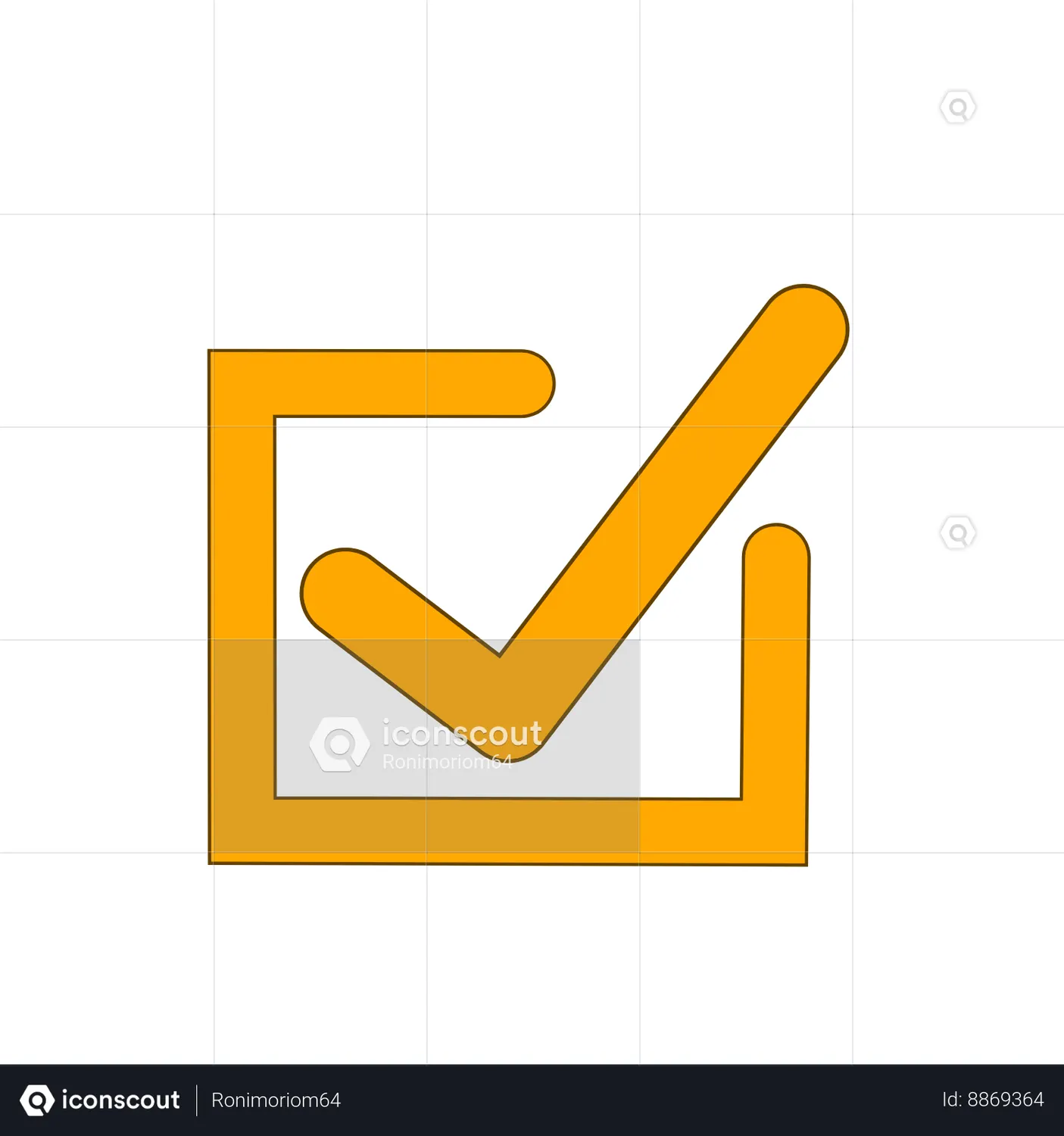 Check Mark Animated Icon download in JSON, LOTTIE or MP4 format
