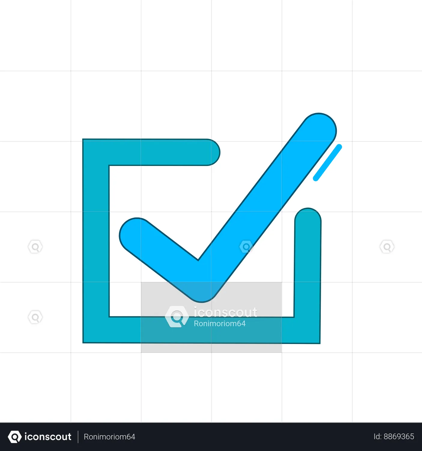 Check Mark Animated Icon download in JSON, LOTTIE or MP4 format