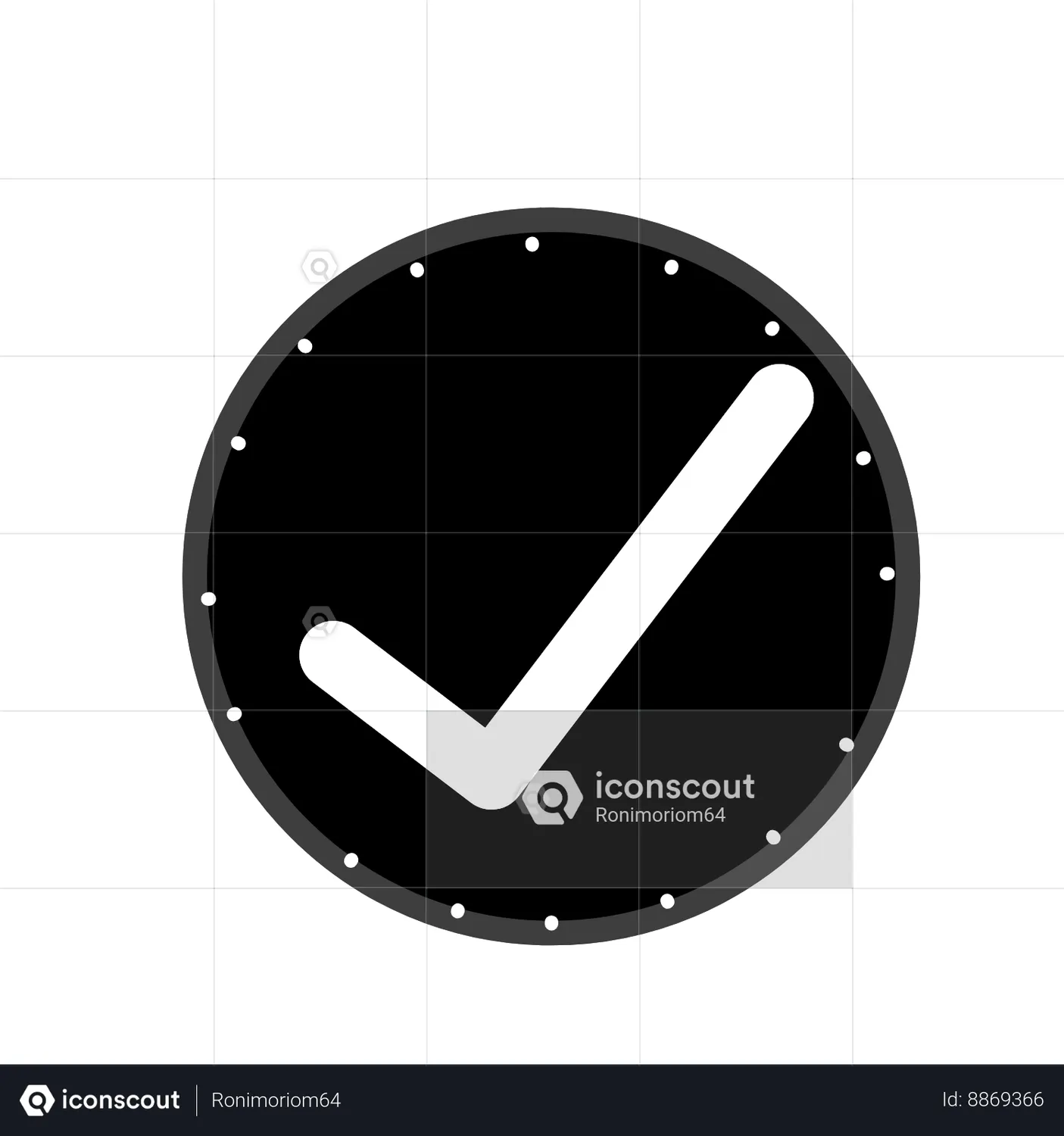Check Mark Animated Icon download in JSON, LOTTIE or MP4 format