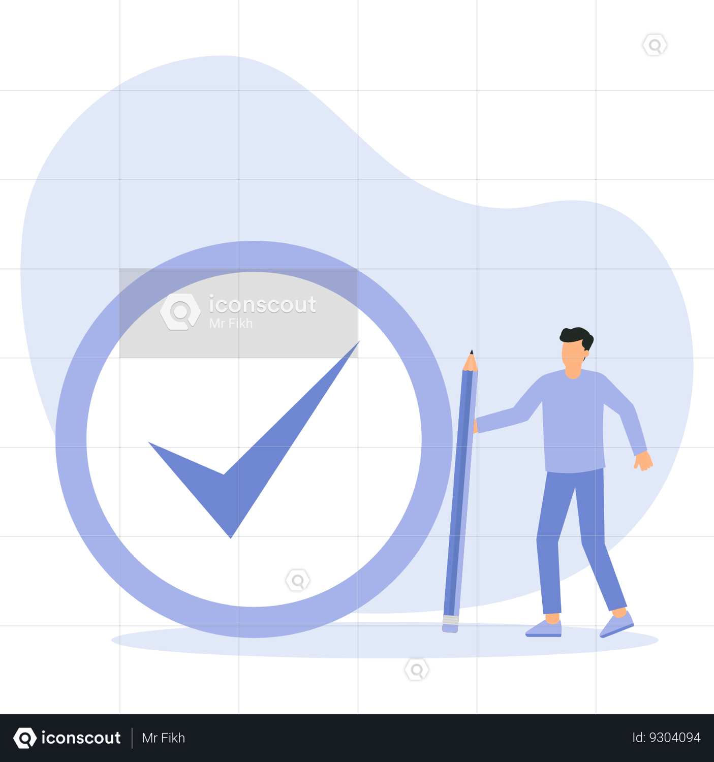 Check Mark Animation by Mr Fikh | LottieFiles