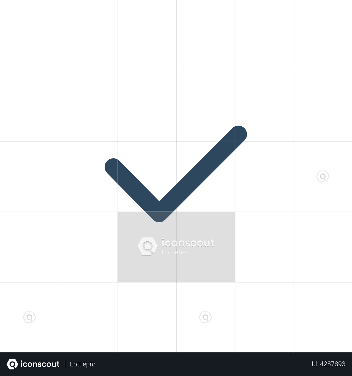 Checkmark Animation by Lottiepro | LottieFiles