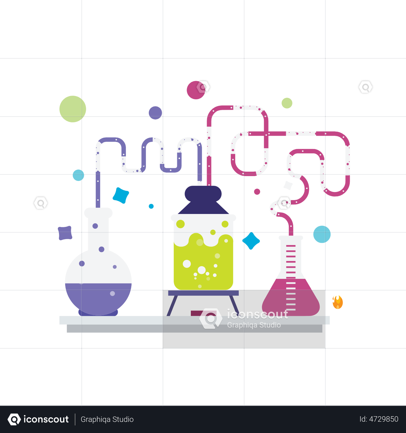 Chemical Experiment アニメーション by Graphiqa Studio | LottieFiles