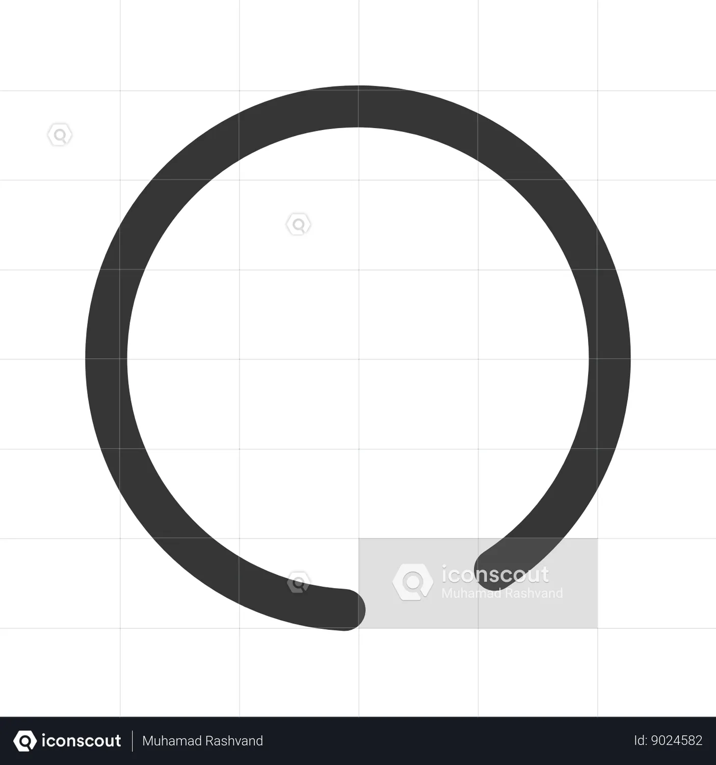 Circle Animated Icon download in JSON, LOTTIE or MP4 format
