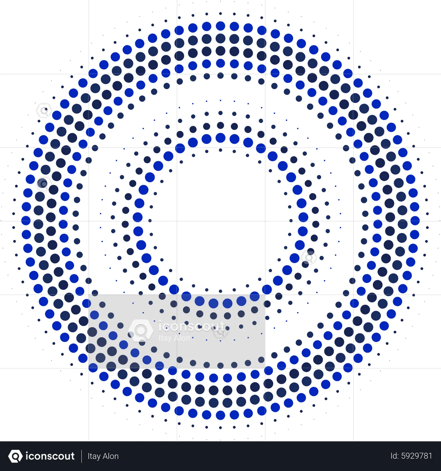 Circle Dots Loader Animated Icon download in JSON, LOTTIE or MP4 format