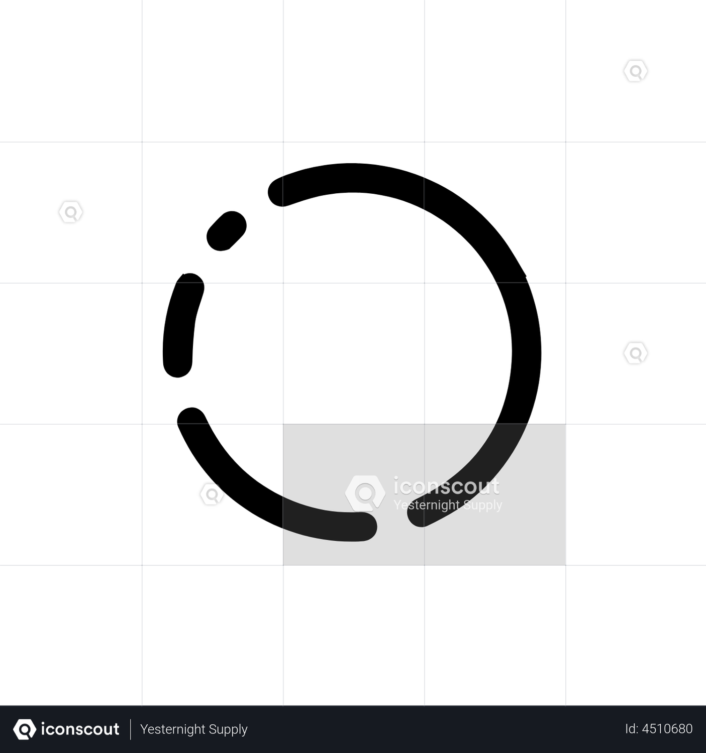 Circle Loader Half Rotate Animation by Yesternight Supply | LottieFiles